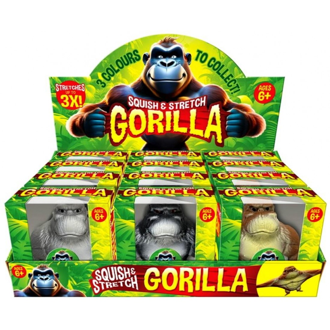 Squish & Stretch Gorilla – Sugar Rush Neath
