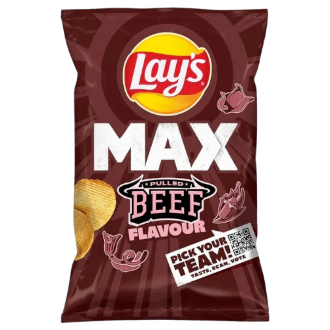 Lays Max Pulled Beef 130g – Sugar Rush Neath