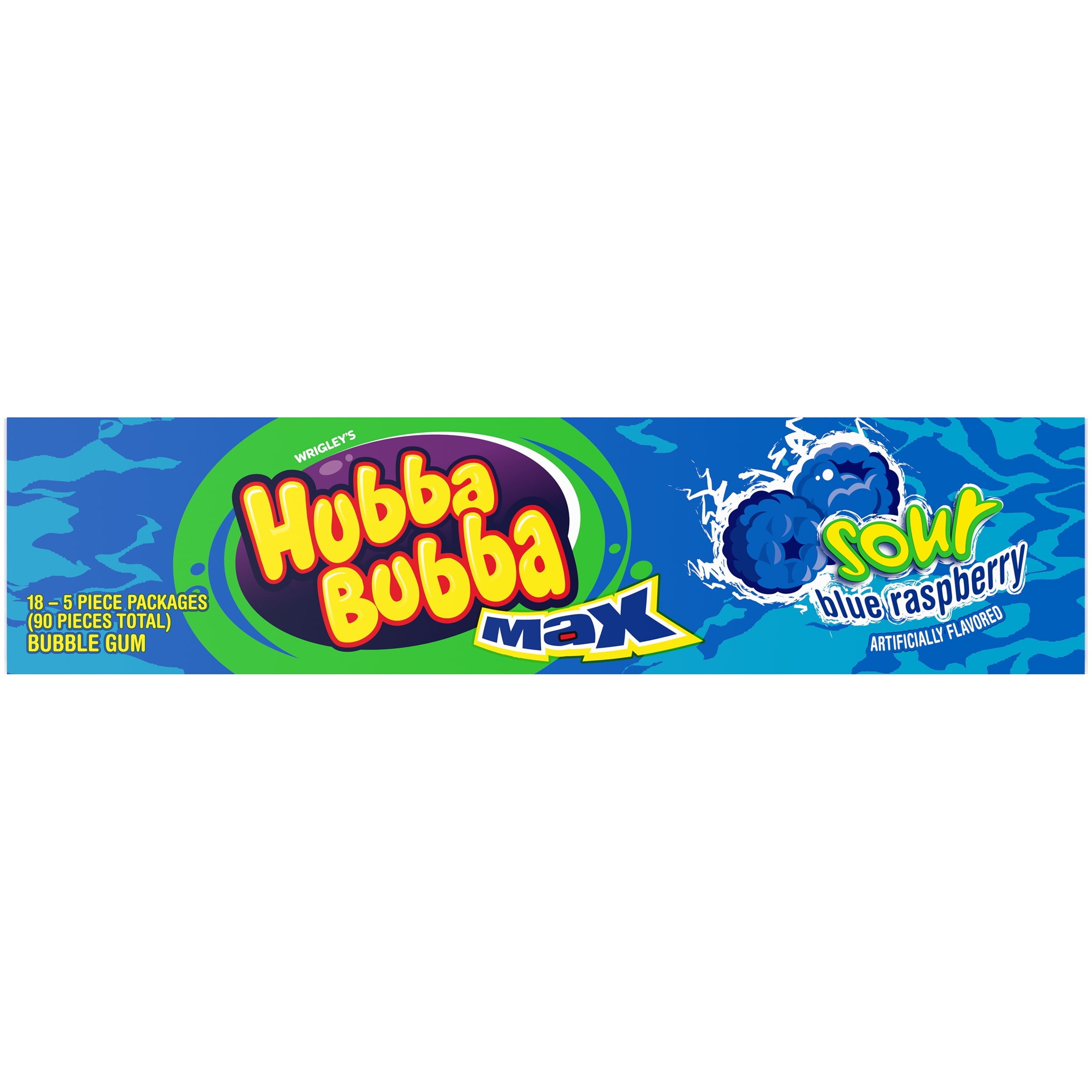 Hubba Bubba Sour Blue Raspberry Gum – Sugar Rush Neath