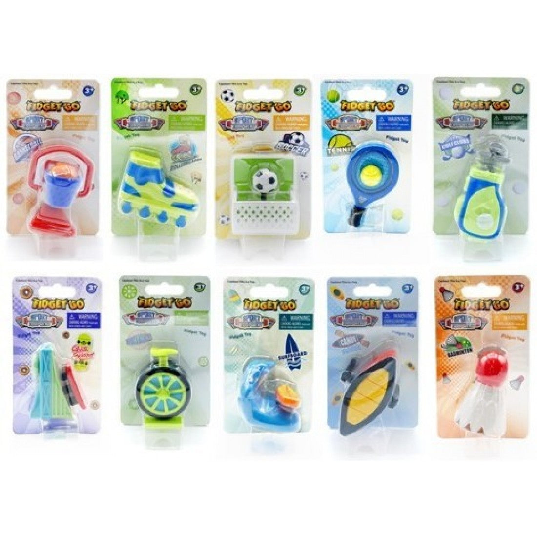 Fidget Go Sport Themed Fidget Toy – Sugar Rush Neath