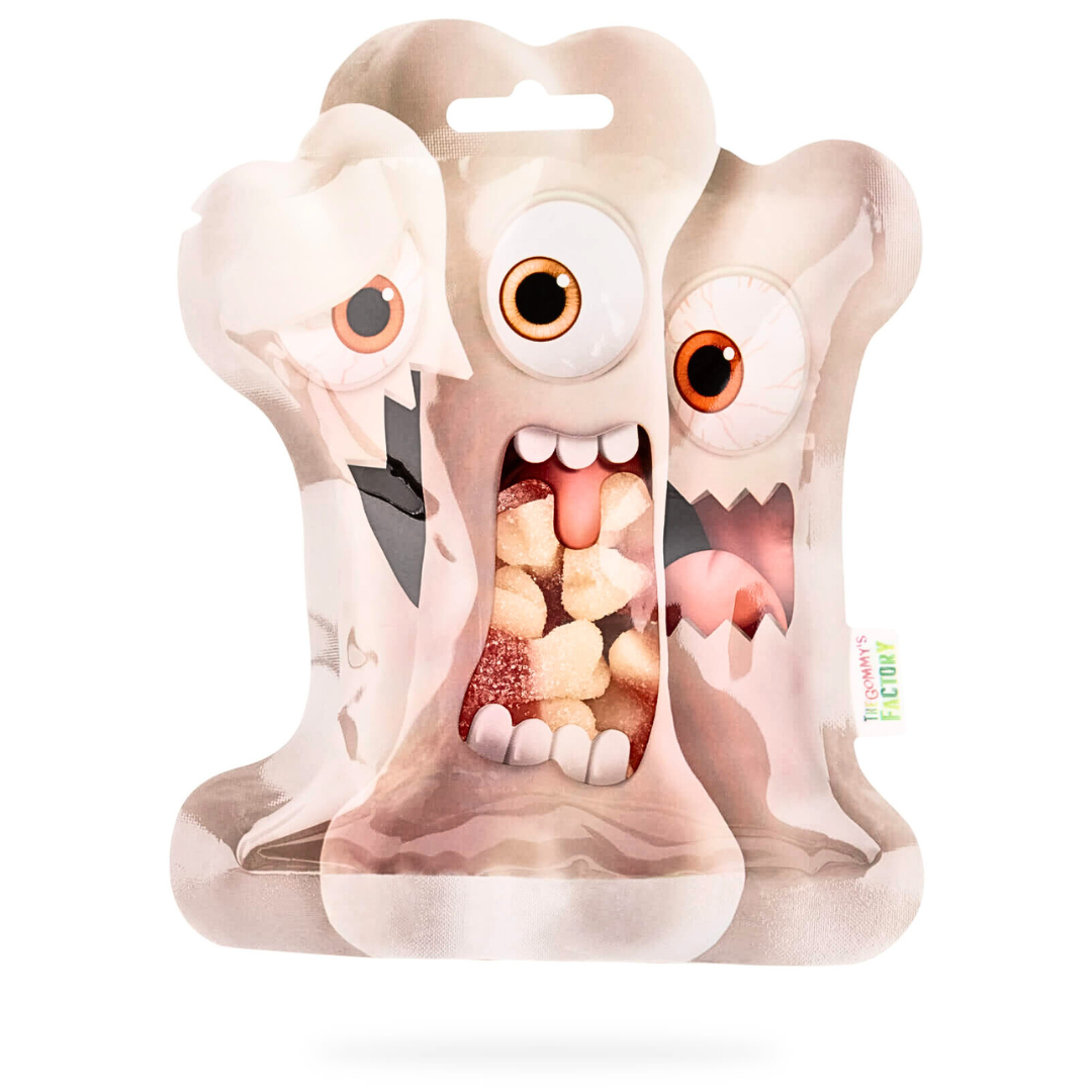 The Gommy's Factory Mini Sour Bones 80g – Sugar Rush Neath