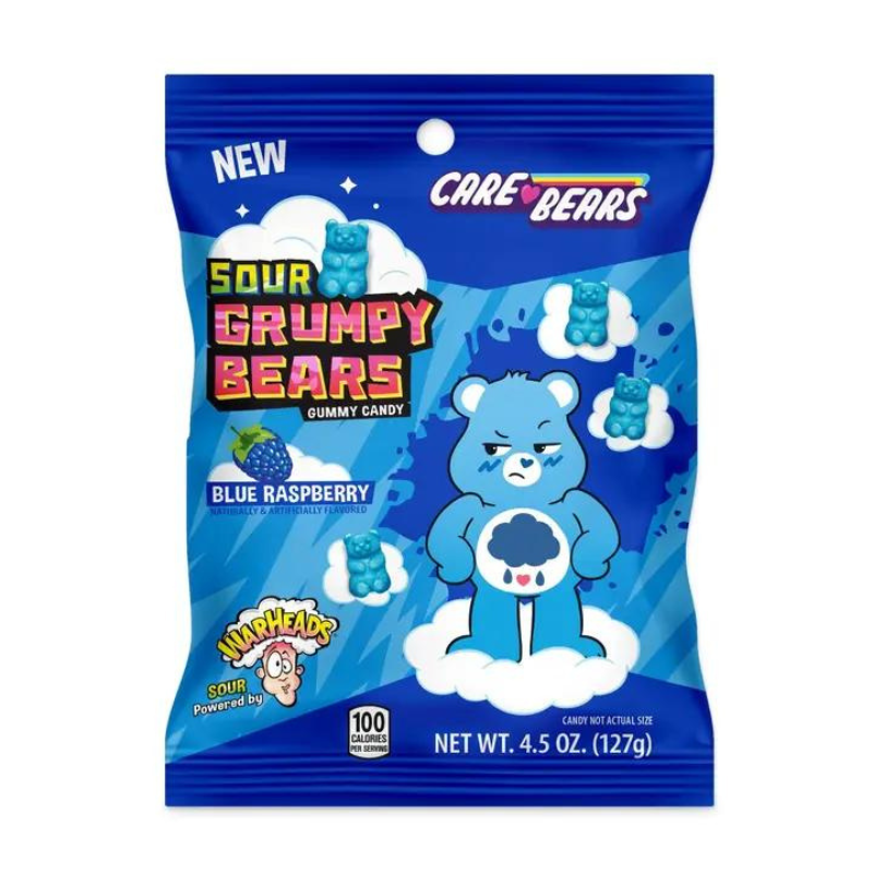 Warheads Sour Grumpy Bears 127g – Sugar Rush Neath