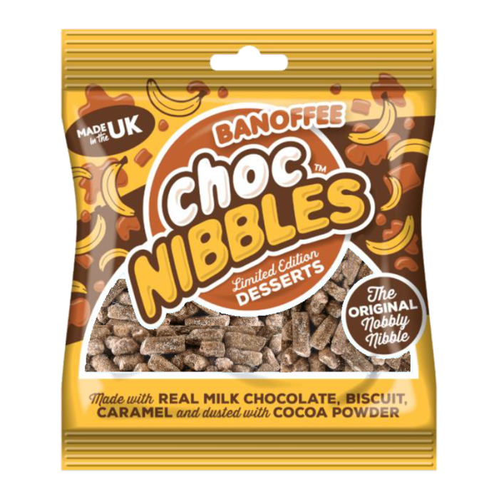 Banoffee Choc Nibbles 150g – Sugar Rush Neath